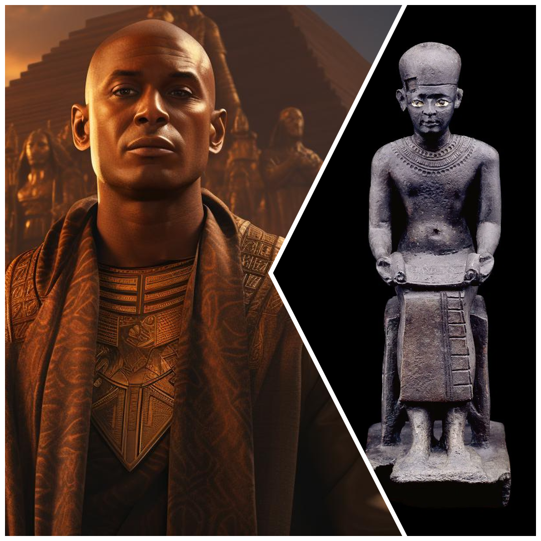 Imhotep: The Ancient Egyptian Chancellor and Deified African Architect ...